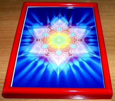 Mandala Feng Shui cu Steaua lui David